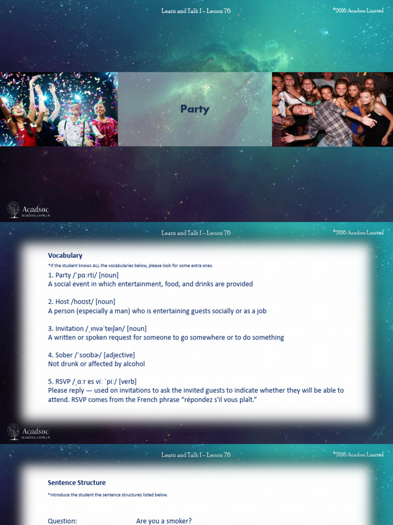 76 Party | PDF | Linguistic Typology | Languages