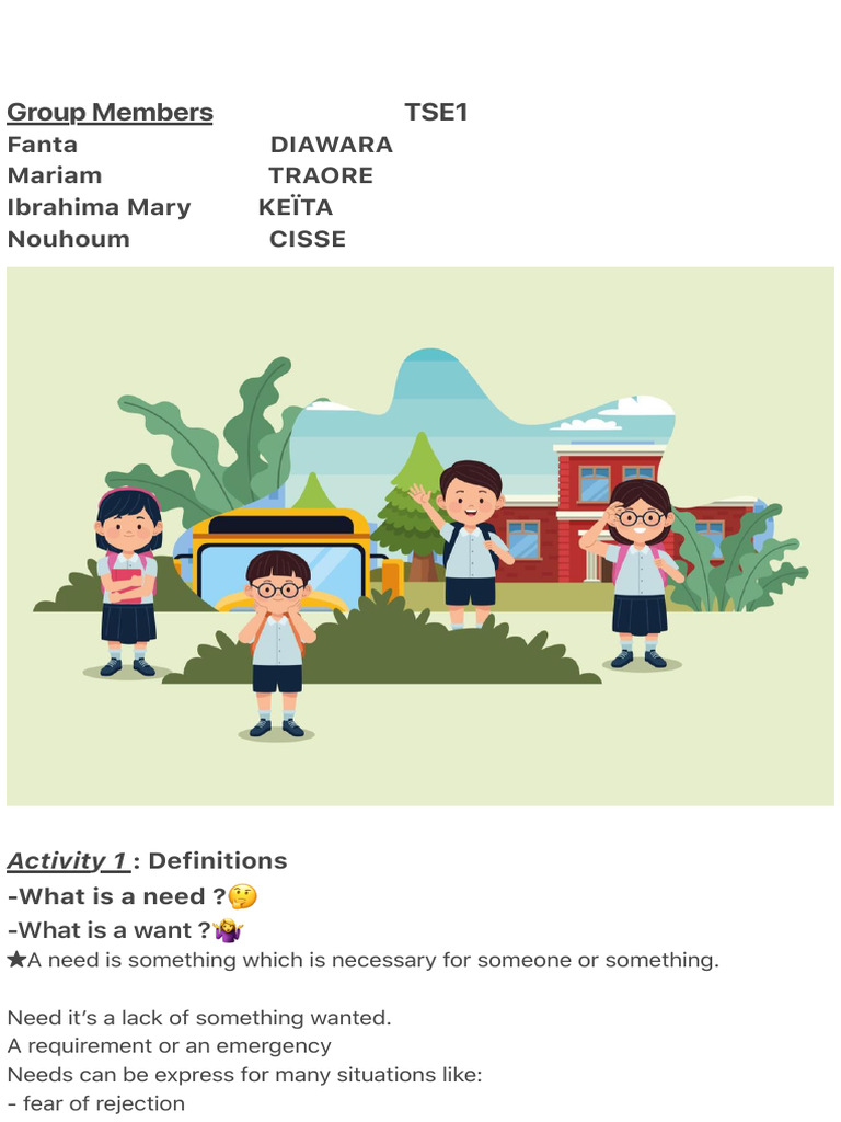 Group Members TSE1 | PDF