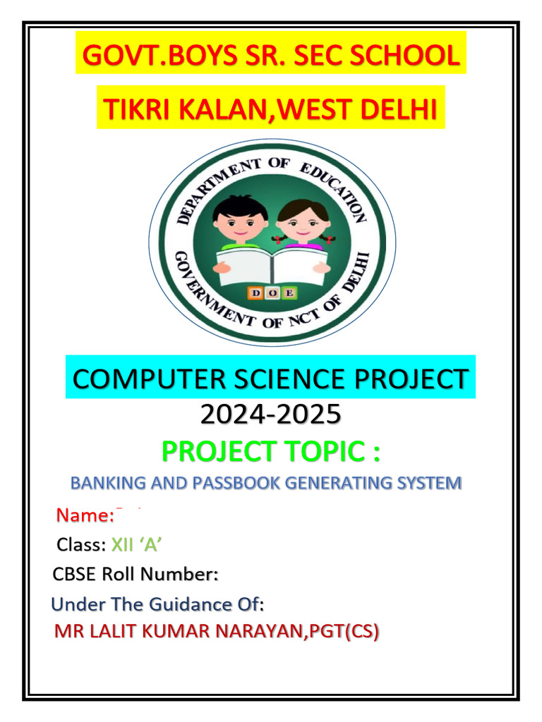 Rj Cs Project | PDF | Database Transaction | Databases