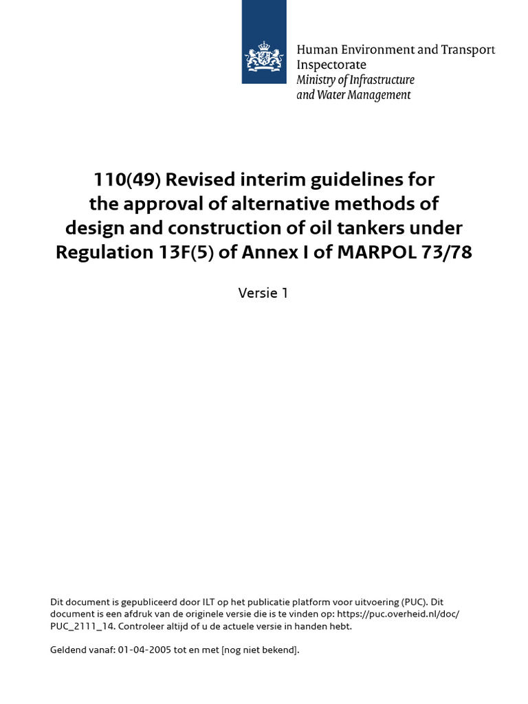 110(49) Revised interim guidelines for the approval of alternative ...