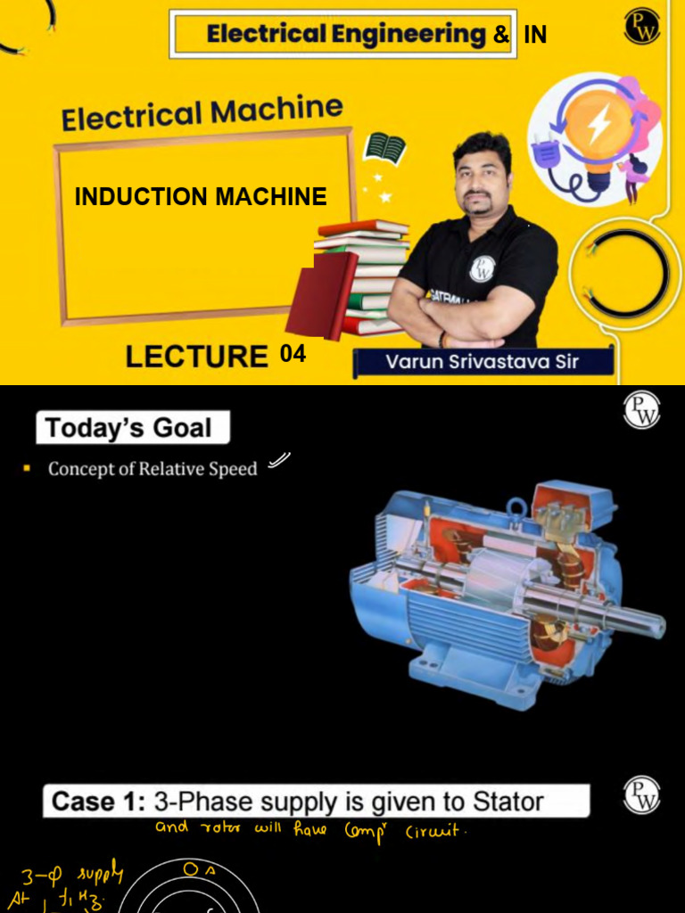 INDUCTION MACHINE 04 - Class Notes | PDF