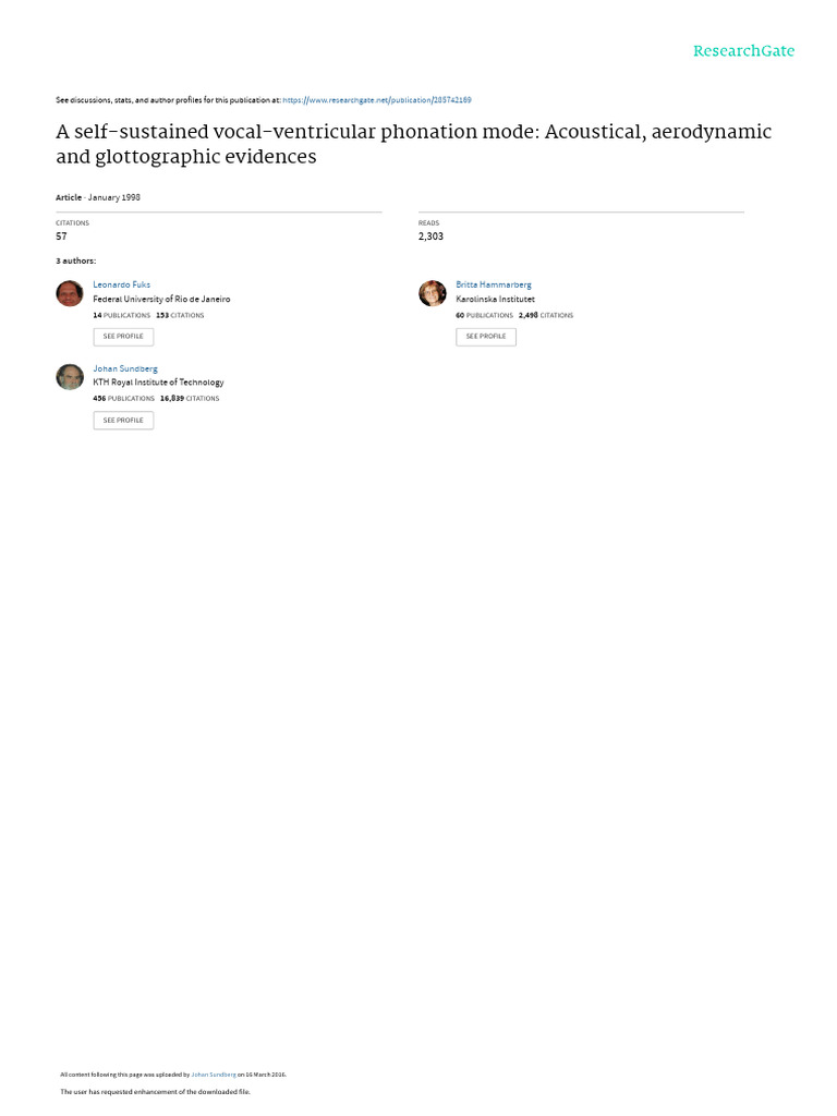 VVMFuks Sundberg Hammarberg 1998 | PDF