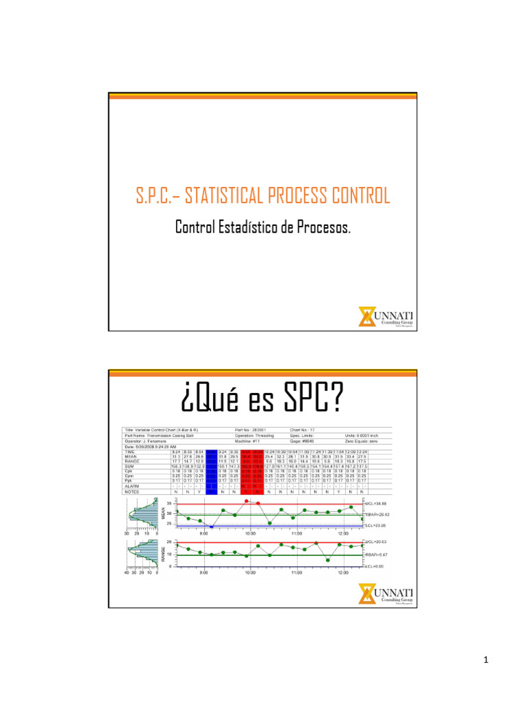 UNN - SPC Material | PDF | Muestreo (Estadísticas) | Medición
