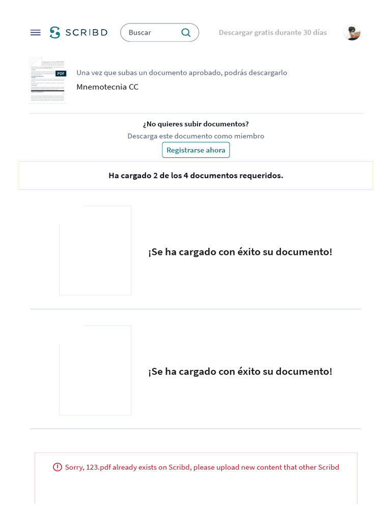 Suba Un Documento - Scribd | PDF | Scribd