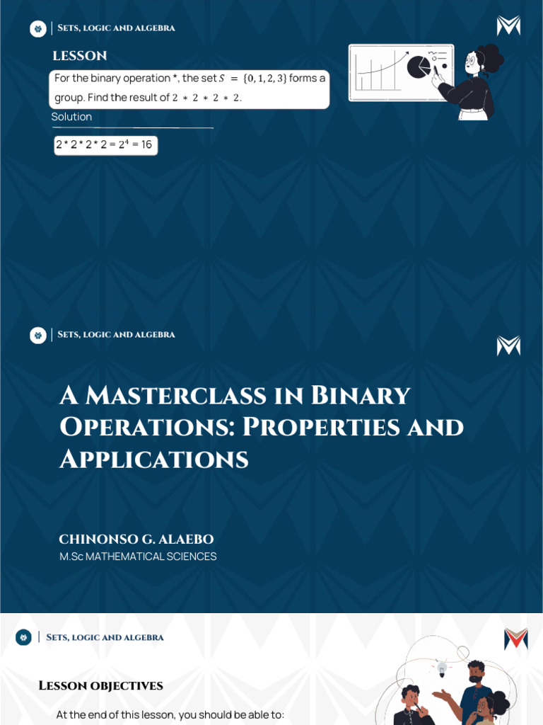 A Masterclass in Binary Operations - Properties and Applications | PDF | Algebra | Mathematics