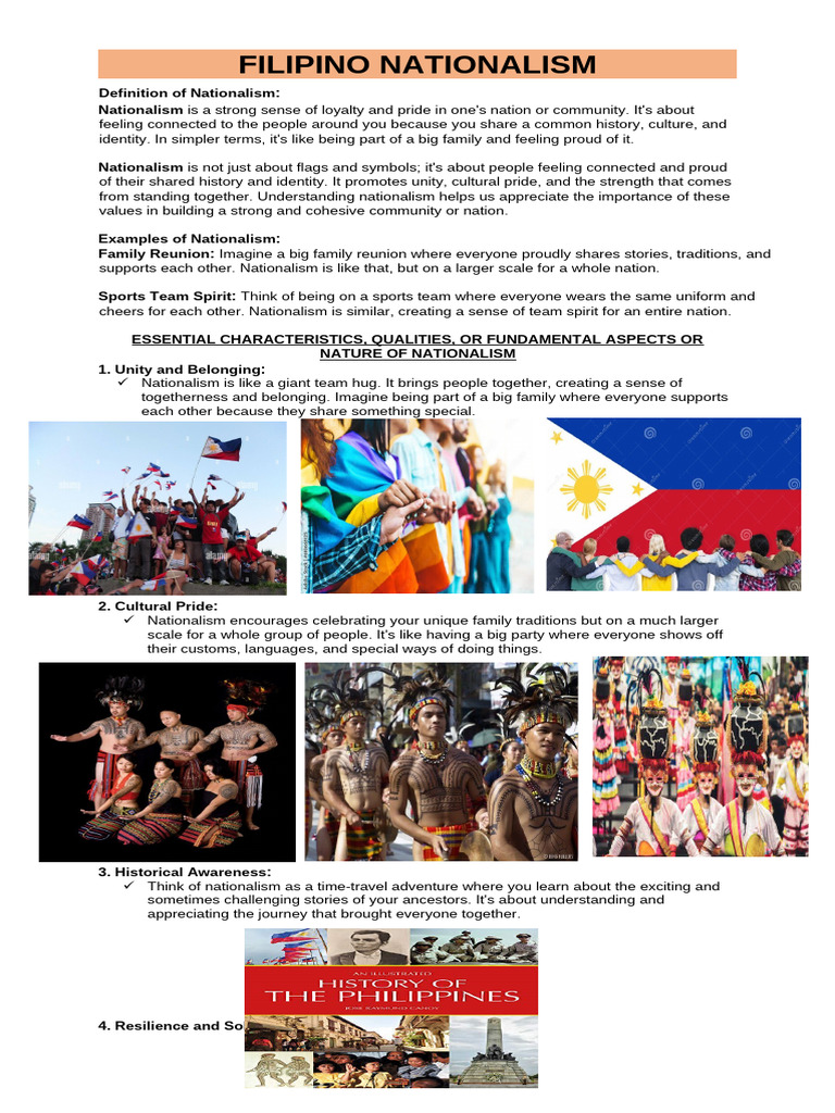 Lesson 1 Filipino Nationalism | PDF | Philippines
