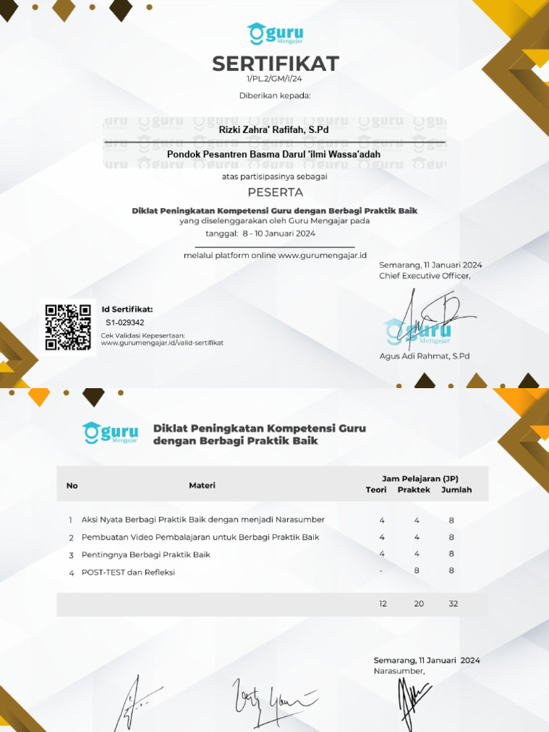 S1-029342 - Rizki Zahra' Rafifah, S.PD | PDF