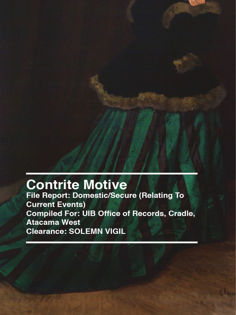 SPOILER Contrite Motive Excerpt - Discord Test Edition | PDF | Union ...