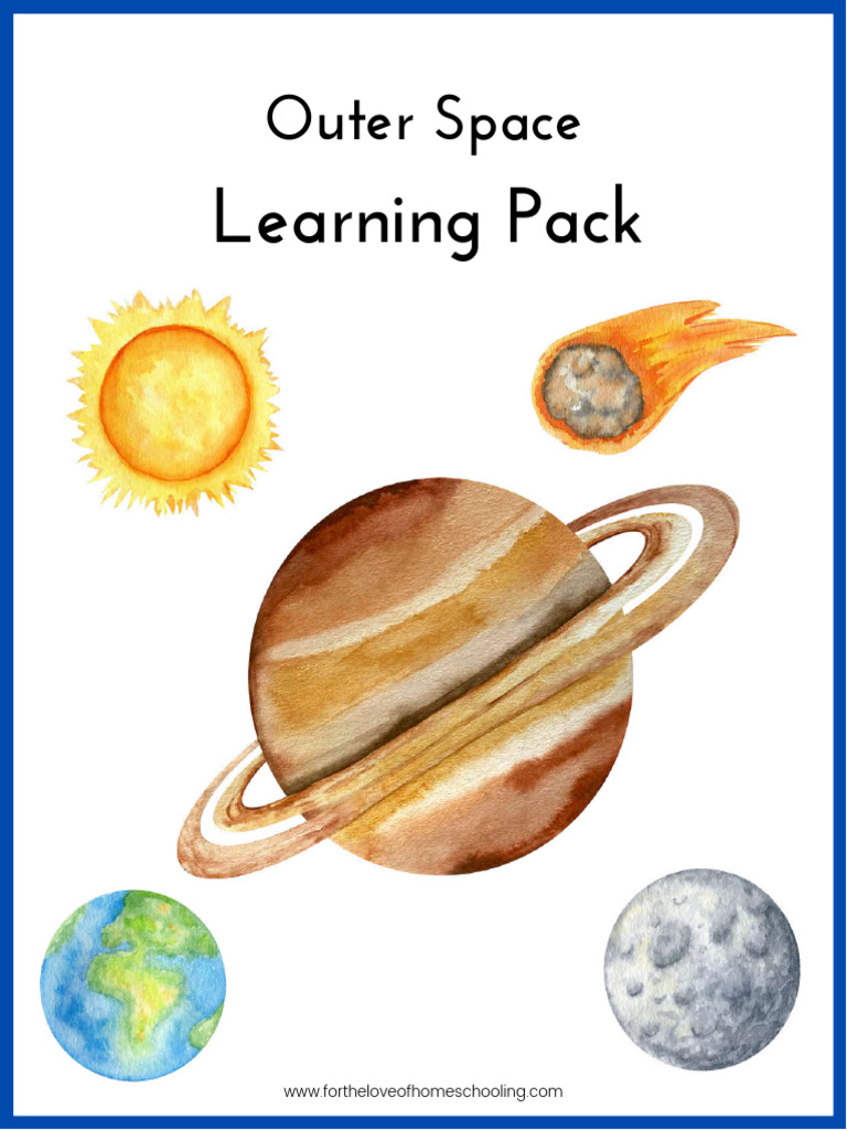 Outer Space Learning Pack by FTLOH | PDF | Planets In Astrology | Local ...
