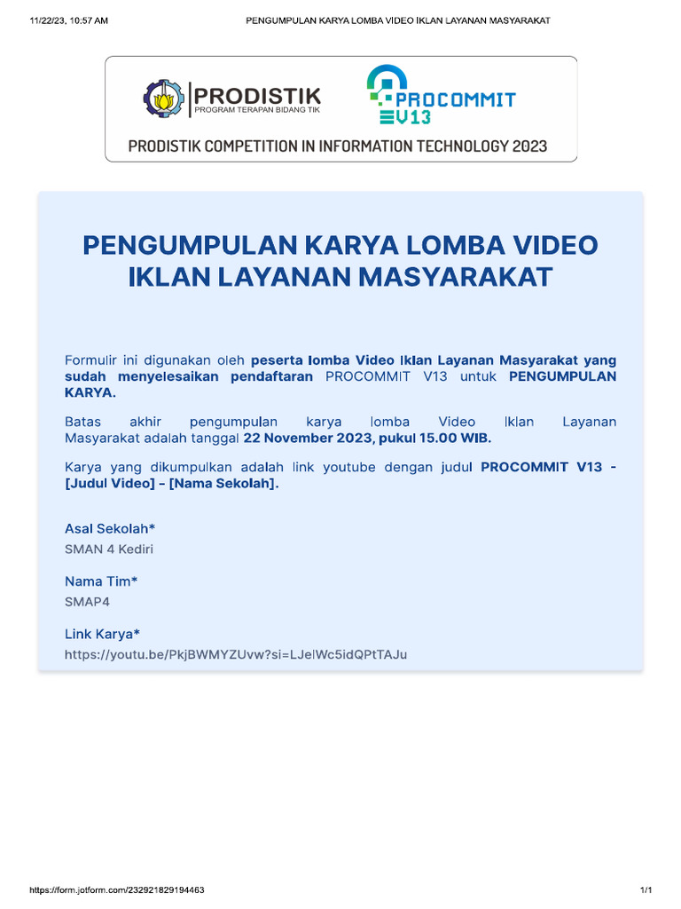 Lomba Iklan | PDF