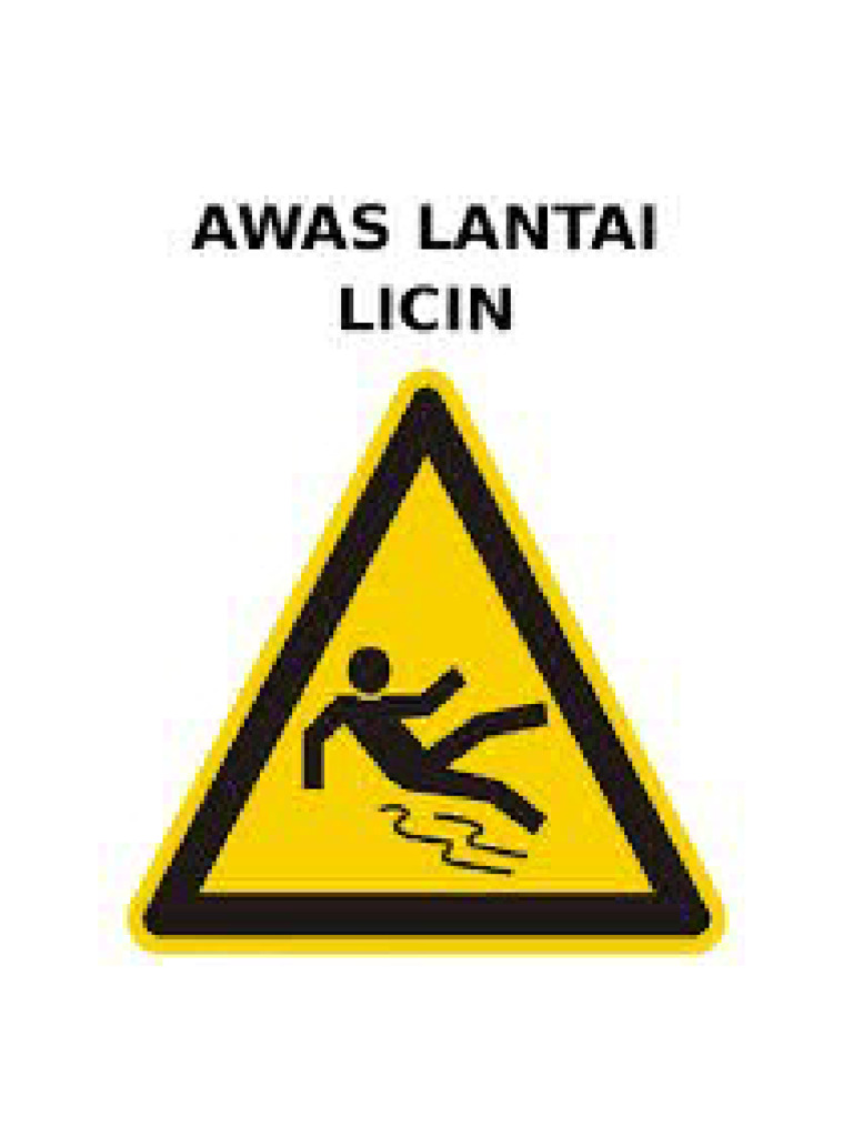 Awas Licin | PDF