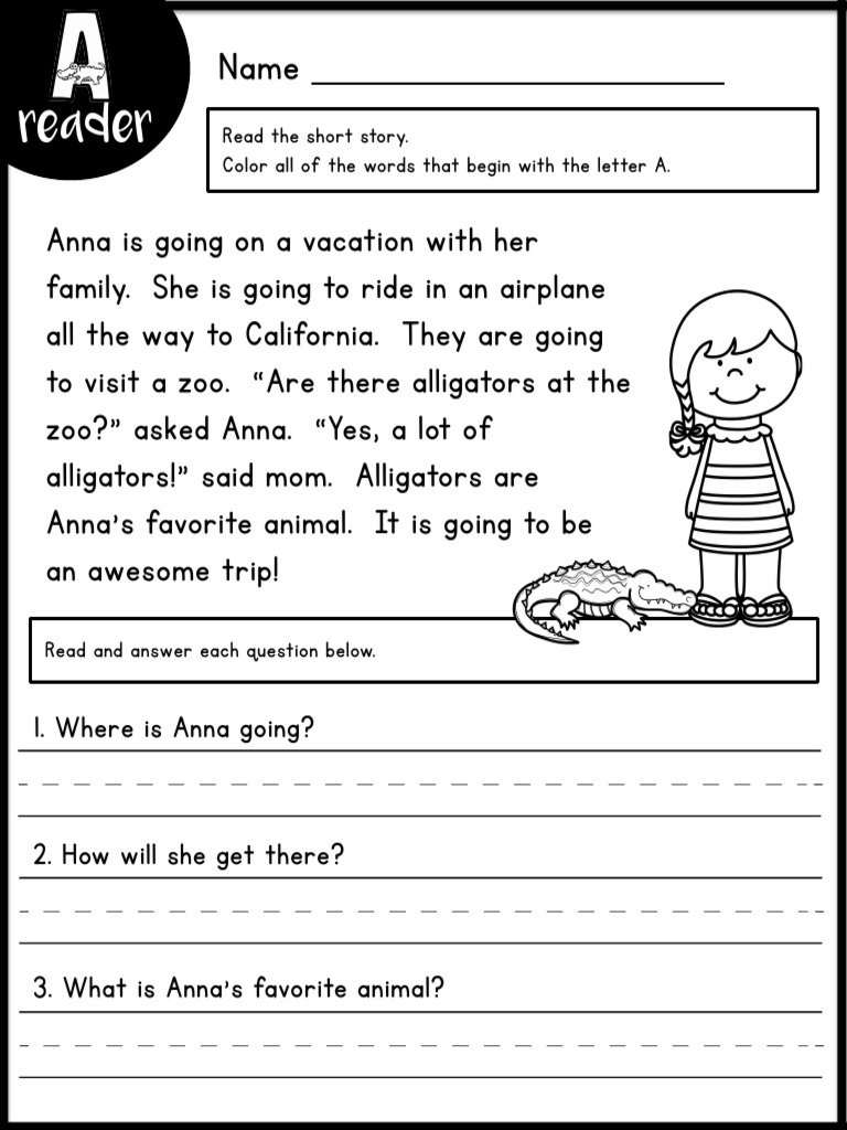Alligator Reading Comprehension | PDF