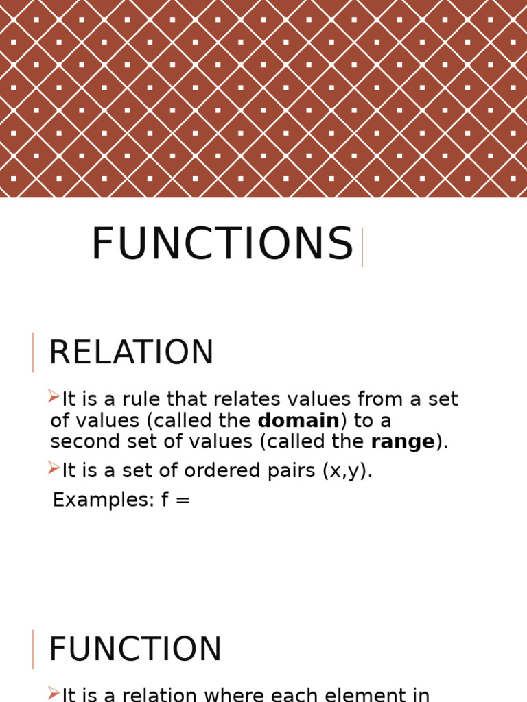 Functions | PDF