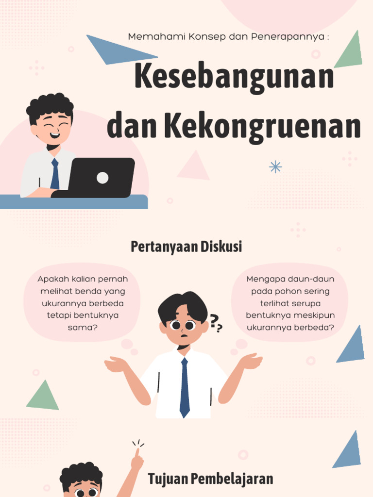 Kesebangunan Dan Kekongruenan Kelas IX | PDF