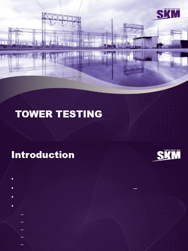 Presentation - Tower Testing | PDF