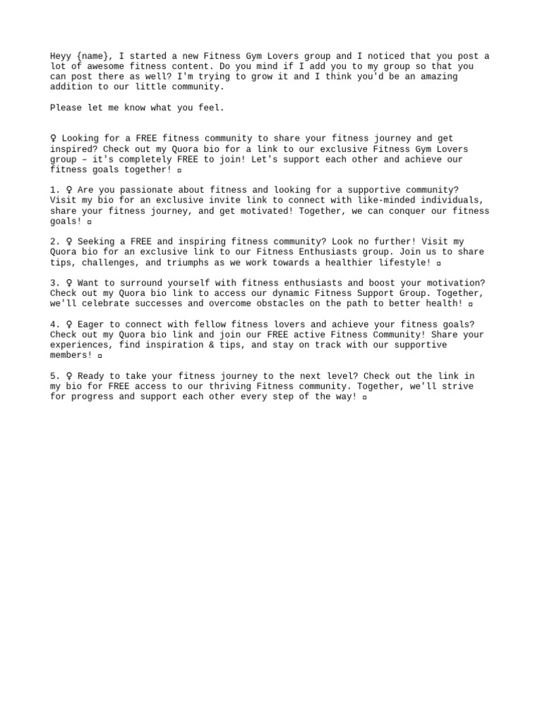 Invite Script | PDF