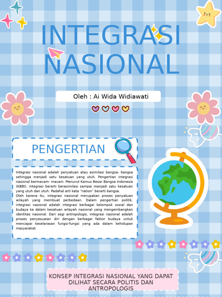 INTEGRASI NASIONAL KELAS XII | PDF