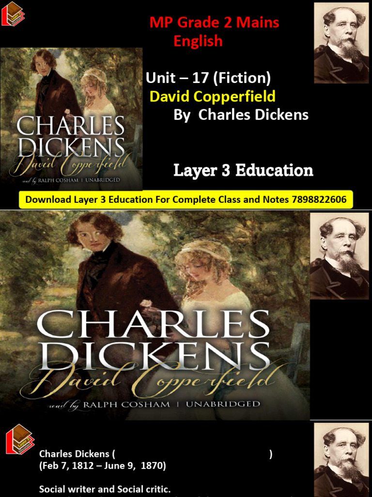 David Copperfield Summary and Analysis | PDF | David Copperfield ...