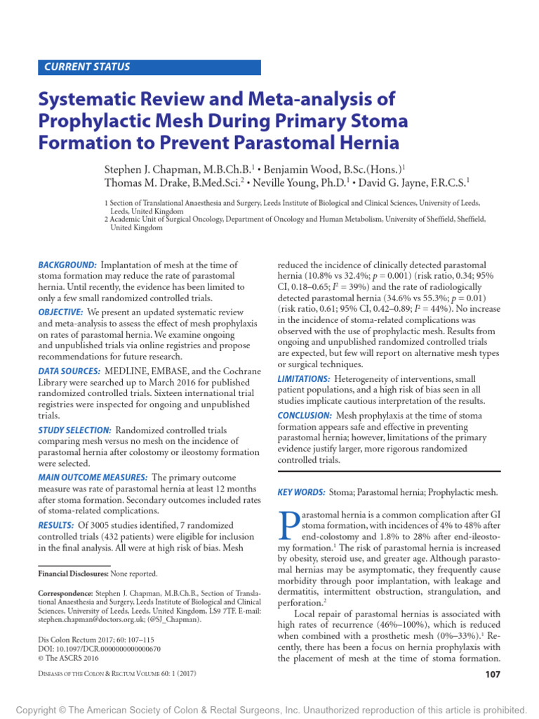 03_Systematic Review and Meta-analysis of Prophylactic Mesh During ...