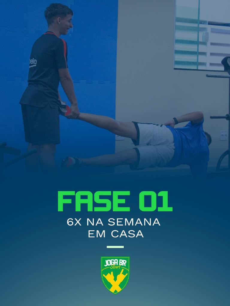 [Fase 01] [6x Na Semana] [Em Casa] | PDF | Membros (anatomia) | Anatomia humana