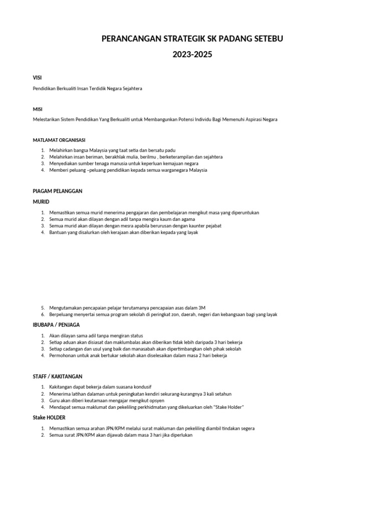 PSO SKPS 2023-2025 | PDF