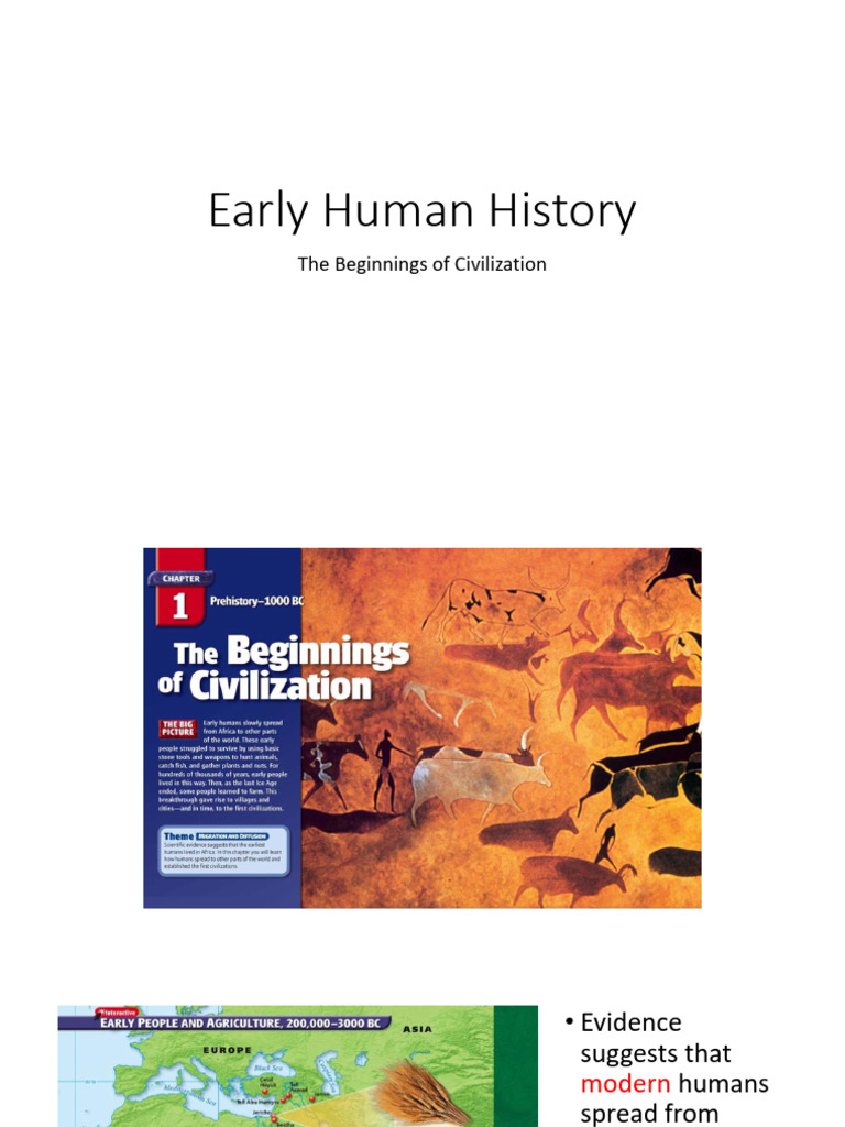 Early Human Evolution and Migration | PDF