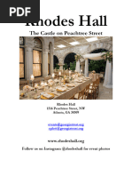 Venue Rental Rates Overview | PDF | Business