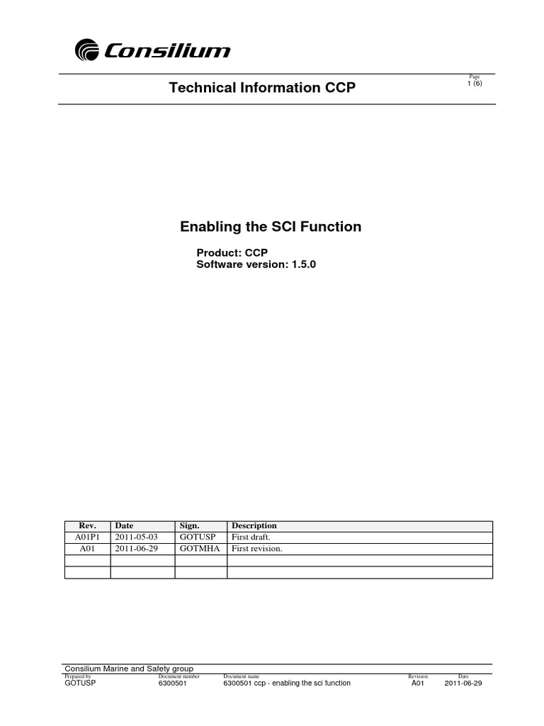 CCP - Enabling The SCI Function | PDF | Computer Science | Computer Engineering