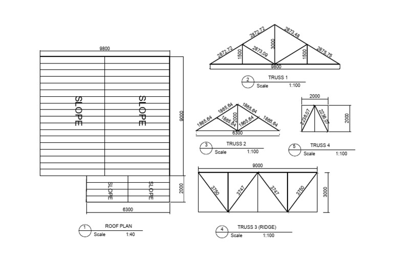 TRuss1 Layout1ABCD | PDF