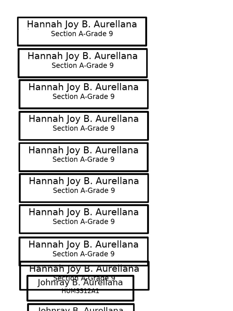 Student Roll Call List | PDF