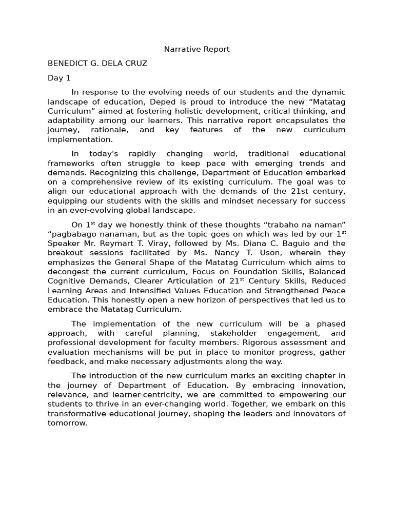 Matatag Curriculum Implementation Overview | PDF | Pedagogy ...