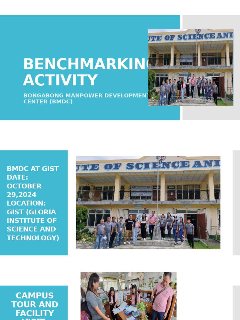 Benchmarking Activity, Guidelines and Updates | PDF