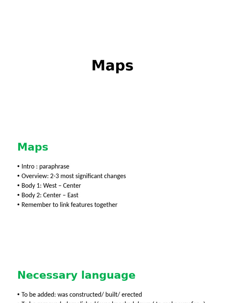 Maps | PDF
