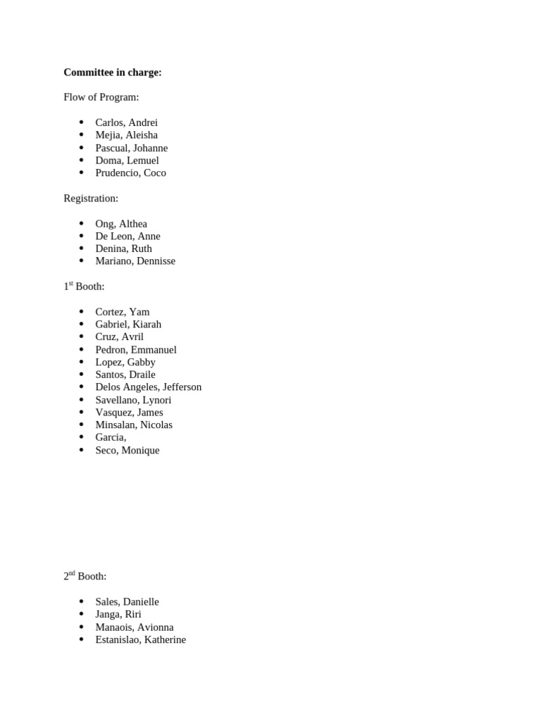 Program Committee and Registration Details | PDF