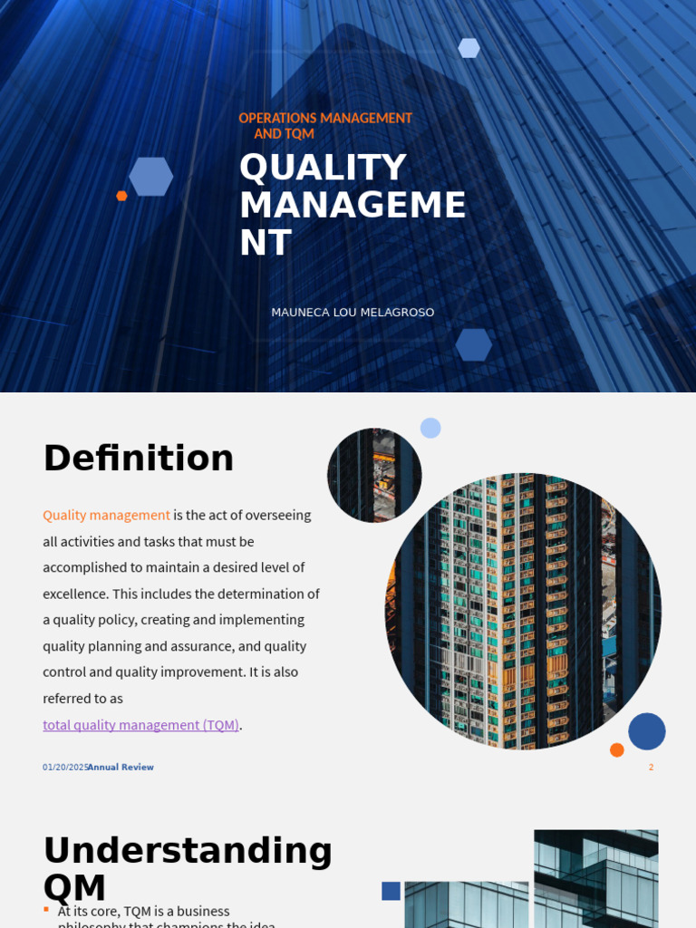 LESSON-11-QUALITY-MANAGEMENT | PDF | Lean Manufacturing | Quality ...