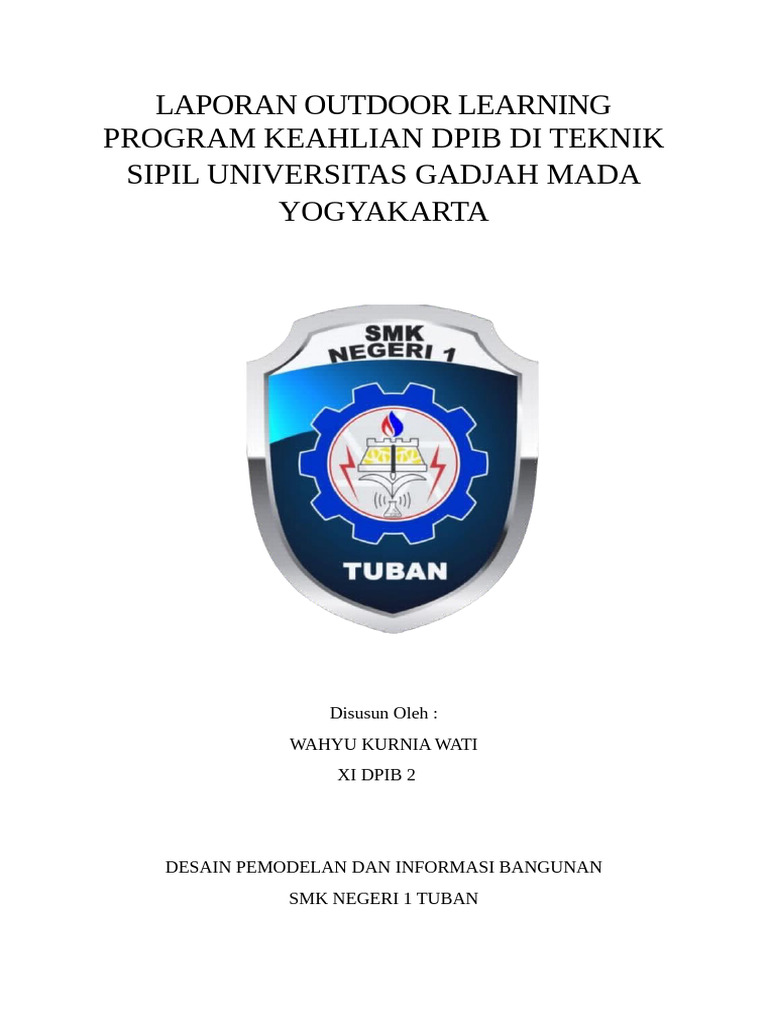 Laporan Outdoor Learning SMK Tuban 2024 | PDF