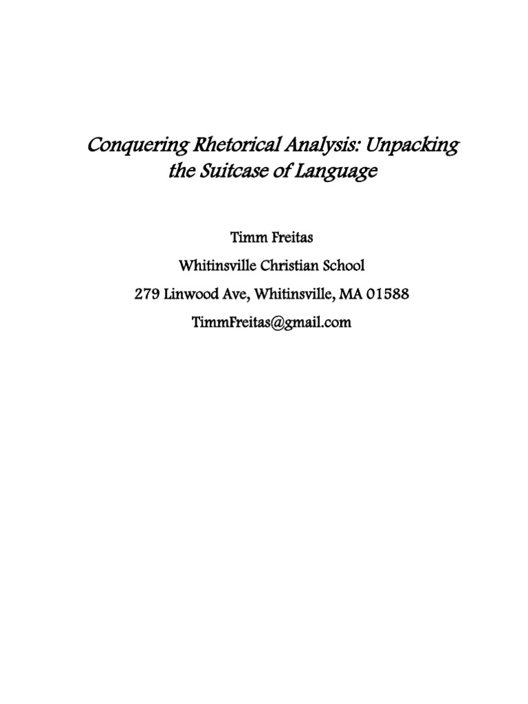 RA HowtoWritetheRAEssay | PDF | Rhetoric | Essays