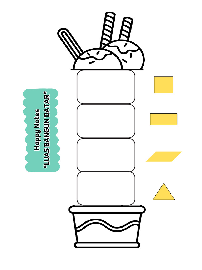 Happy Note LKPD Bangun Datar | PDF