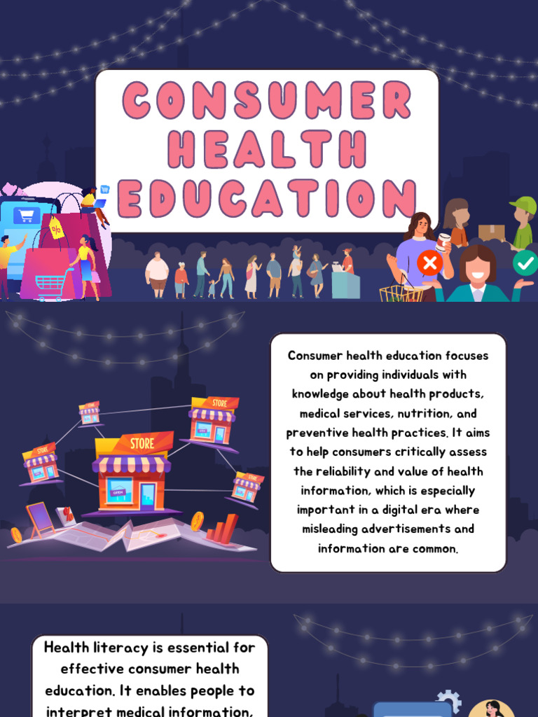 Consumer Health Education Overview | PDF | Behavior | Brand