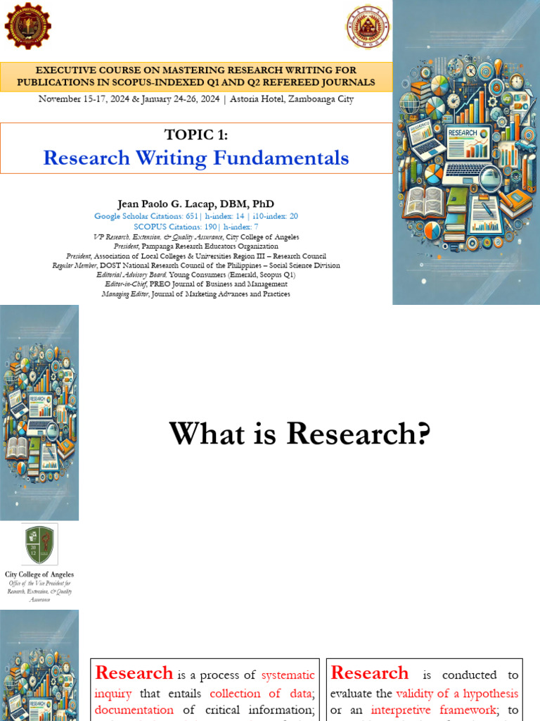 Mastering Research Writing for Journals | PDF | Theory | Validity ...