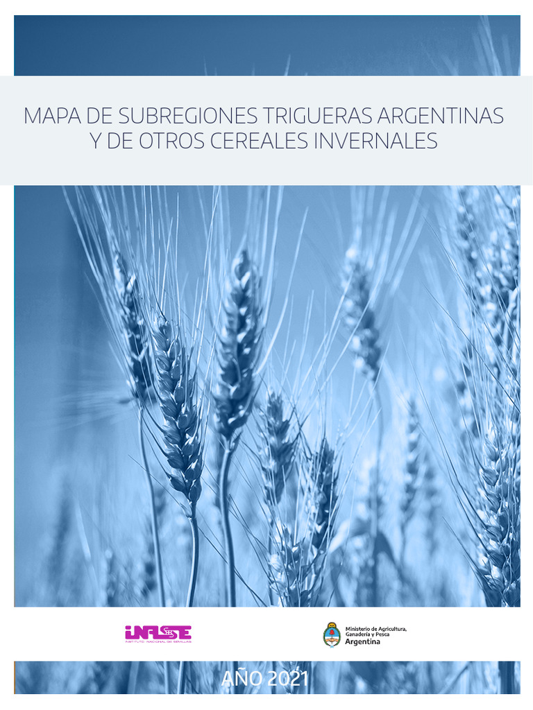 Subregiones Trigueras 2021-06-18 Final | PDF | Trigo | Sistema de información geográfica