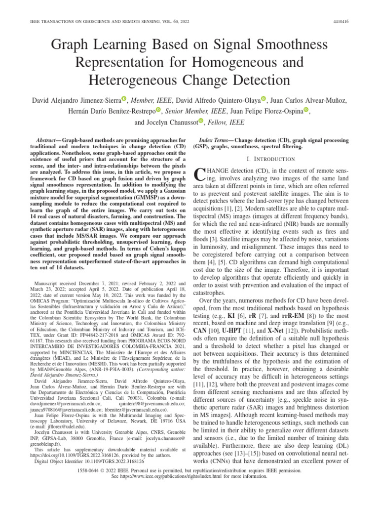Graph Learning Based On Signal Smoothness Representation For Homogeneous and Heterogeneous ...