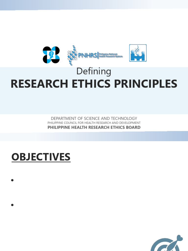 Topic-4-Defining Research Ethics Principles | PDF | Institutional ...