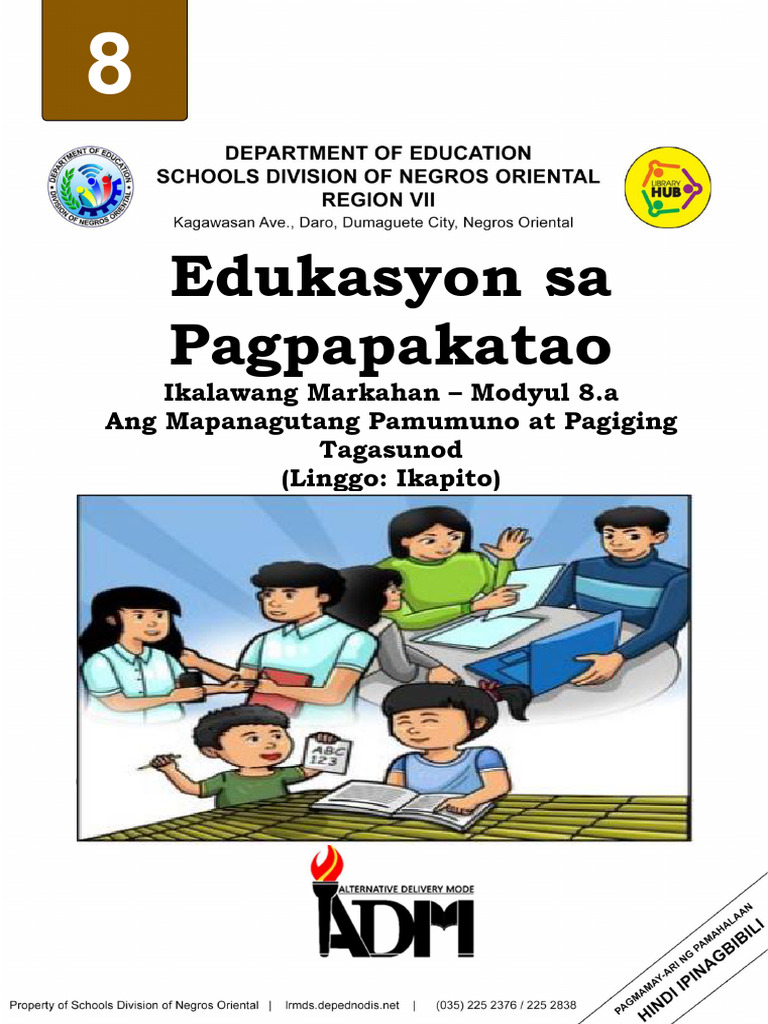 SLM-ESP8-8.a-Quarter-2_Week-7 | PDF