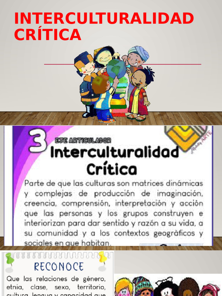 Interculturalidad Crítica Prof. Raul | PDF