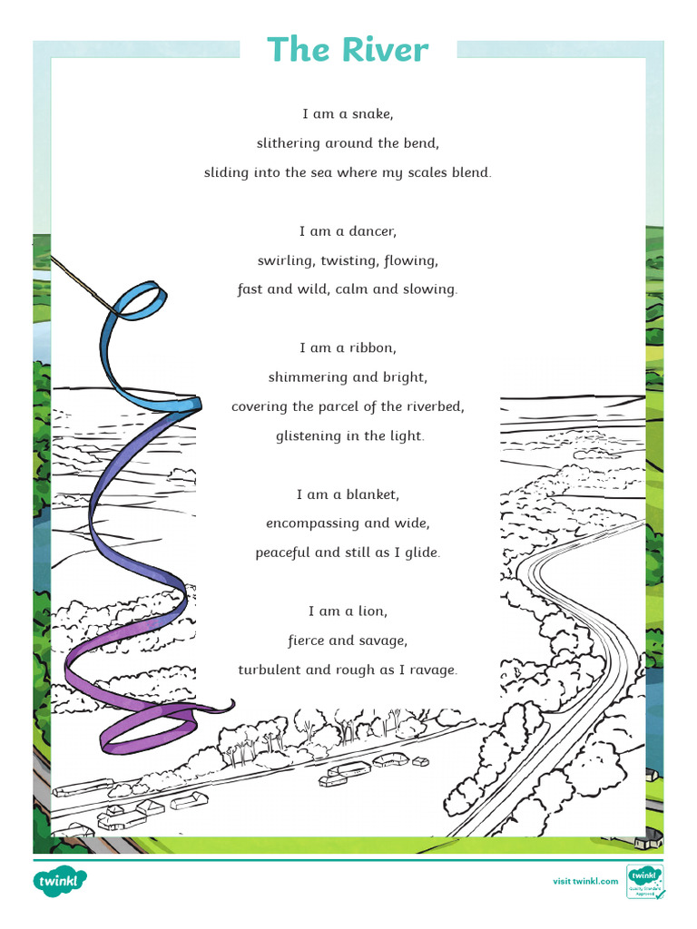 LKS2 The River Questions and Answers | PDF | Syntax | Linguistics