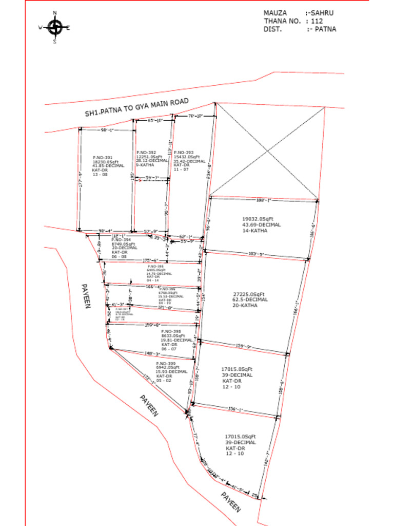 SAHRU MAP PLOTING THANA NO 112 PAGE A3 | PDF SAHRU MAP PLOTING THANA NO 112 PAGE A3 | PDF