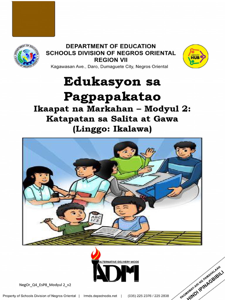 NegOr Q4 EsP8 Modyul2 v2 | PDF