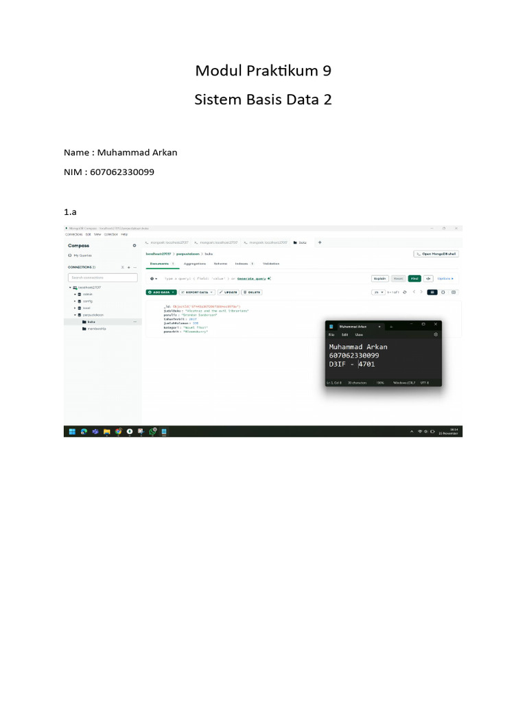 Muhammad Arkan - Modul Praktikum 9 | PDF