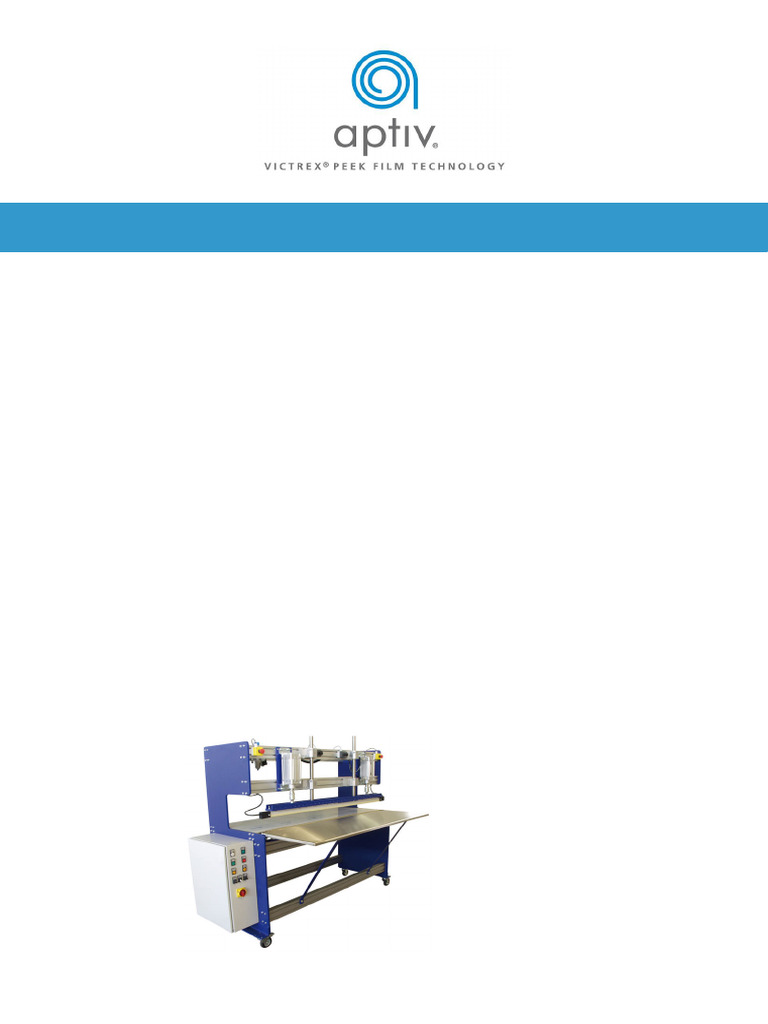 Victrex - APTIV Heat Seal Weld Laminating Guide - Feb12 | PDF | Welding ...
